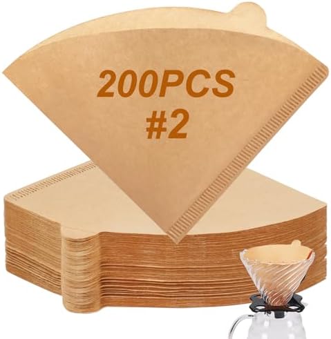 Amazon.com: FOREST BREATHING Cone Coffee Filters Size 02, Set of 200 ...