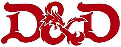 Amazon.com: Dungeons and Dragons Logo Symbol 5.5" Red Vinyl Decal ...