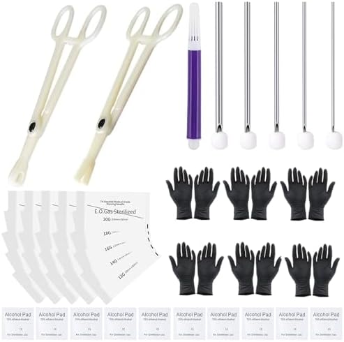 Amazon.com: Piercing Kit - 42 Piercing Needles Kit with 25 Piercing ...