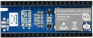 Amazon.com: TOP1 SX1262 LoRa Node Module for Raspberry Pi Pico Series ...