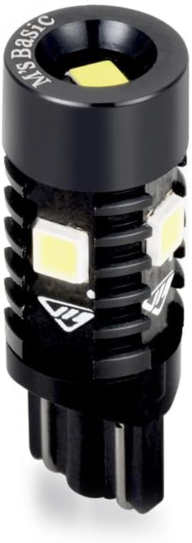 Amazon | IPF ポジションランプ LED 車用 T10 250lm 6500K ホワイト 12V用 2本入 車検対応 ノイズ対策済 全方向照射 ワイド配光 高い汎用性 505W ...