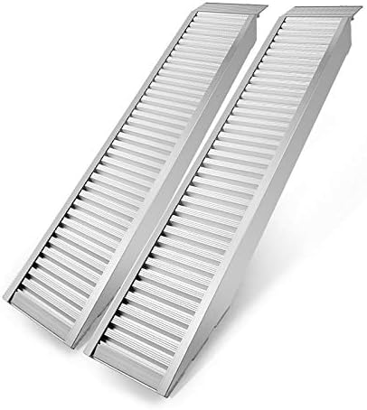 Bullet Aluminium 2m 3310kg Loading Ramps for ATV Quad Bike Bobcat ...