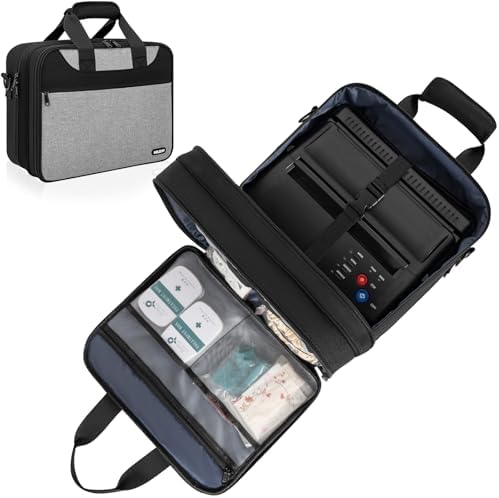 Amazon.com: BAFASO Large Tattoo Case with 3 Inner Removable Pouches ...
