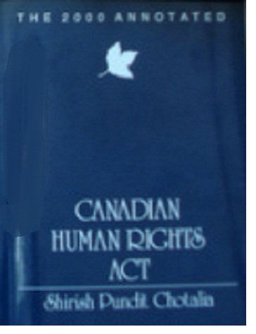 Buy The 2000 Annotated Canadian Human Rights Act Book Online at Low ...