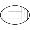 Danesco 6 x 9-Inch Oval Non-Stick Roaster Rack : Amazon.ca: Home