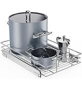 Amazon.com: ROOMTEC 2 Tier Individual Pull Out Cabinet Organizer 25½"W ...