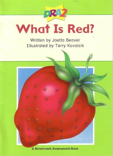 Amazon.com: DRA2 What Is Red? Level 1 (Benchmark Assessment Book ...