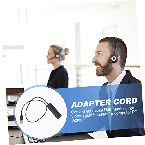 Milisten PC Adapter Cable Headset Adapter USB Cable C Cable Rj9 to USB ...