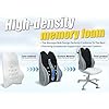 Lofty Aim Lumbar Support Pillow for Office Chair, Ergonomic Memory Foam Lumbar Cushion for Back ...