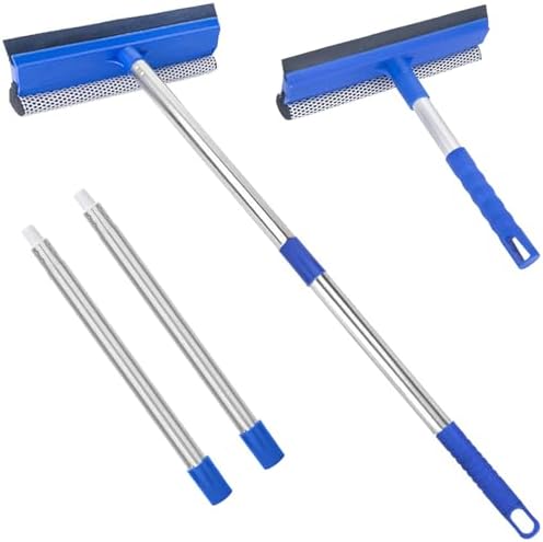 Amazon.com: Professional Window Squeegee,2-in-1 Window Cleaner with 56 ...