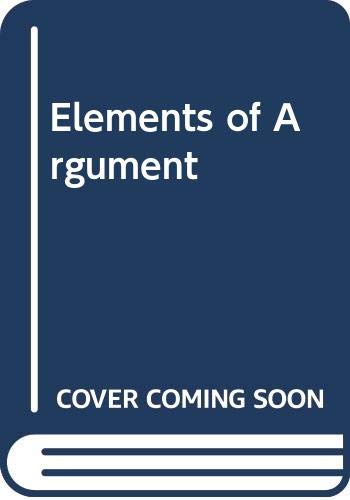 Elements of Argument: Annette T. Rottenberg: 9780312086398: Amazon.com ...