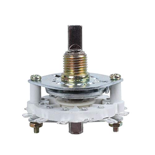 WHIZZO Knob 2P5T 2 Poles 5 Position Band Channel Rotary Switch J6Q1 ...