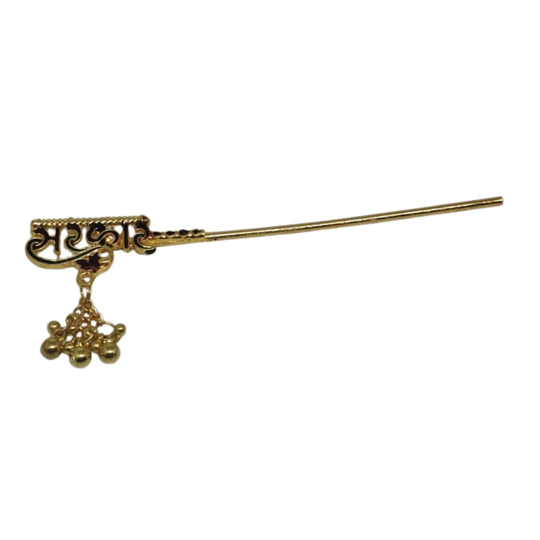 Buy MJC Decorative Shri Krishna Basuri (Bansi) for Statue or puja Idol ...