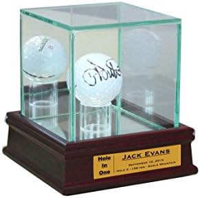 Amazon.com: Golf Ball Hole-in-One Display Case with 1 1/2" Sport ...