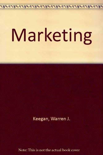 Amazon.com: Marketing: 9780137197170: Keegan, Warren J.: Books