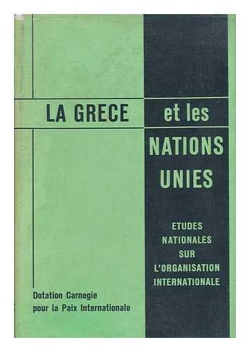 Law Grece Et Les Nations Unies: Calogeropoulos-Stratis, S.: Amazon.com ...
