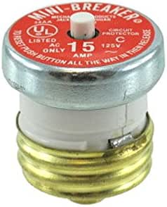 15 Amp Mini Breaker - Miniature Circuit Breakers - Amazon.com