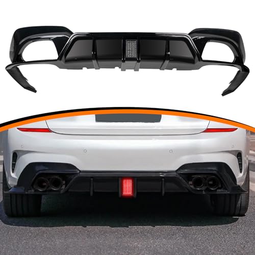 Car Rear Bumper Diffuser Compatible with BMW 3 Series G20 M - Want It All