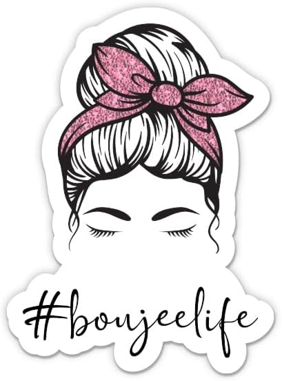 Amazon.com: Boujee Life Stickers - 2 Pack - Waterproof Vinyl for Car ...