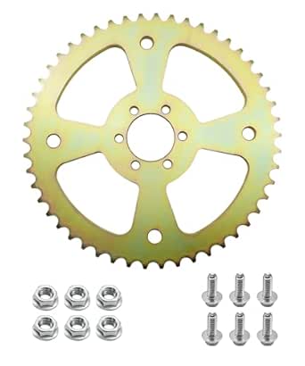 Amazon.com: 50T Balanced Performance Rear Chain 6 Hole Sprocket # 40 41 ...
