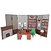 Amazon.com: McFarlane Toys - DC Retro Wayne Manor Library (Batman 66 ...