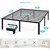 Amazon.com: TATAGO 16 Inch Heavy Duty Queen Bed Frame, 3500 lbs Strong ...