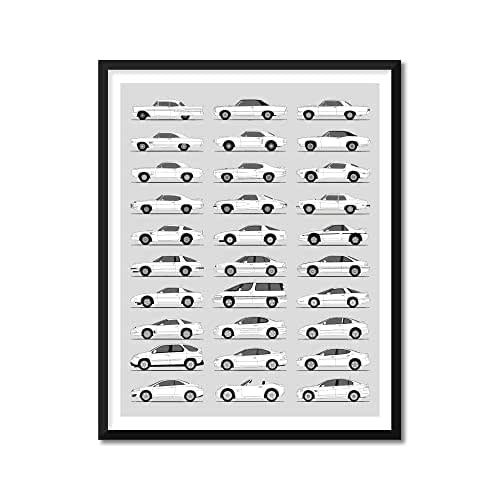 Amazon.com: Idea Network Handmade Poster compatible with Pontiac Print ...