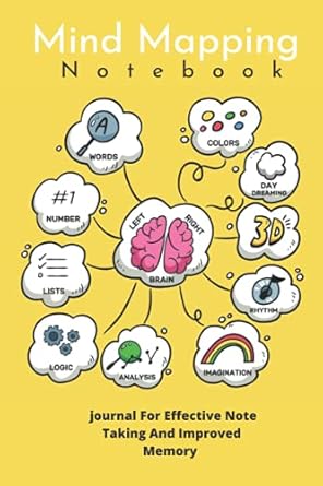 Mind Mapping Notebook: journal For Effective Note Taking And Improved Memory (Mind Maps): vooxes ...