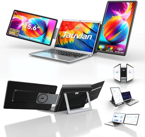 Amazon.com: Tauvian 15.6" Laptop Screen Extender, FHD 1080P IPS ...