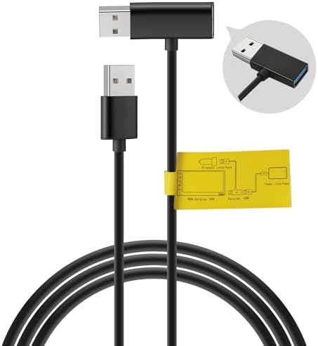 Amazon.com: Flgocexs USB Splitter USB Power Data Adapter Y-Cable Black ...