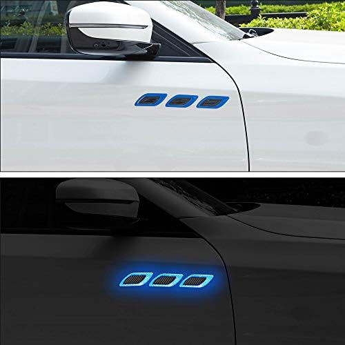 Amazon.com - TOMALL 6Pcs 3D Strong Reflective Stripe Sticker for Car ...