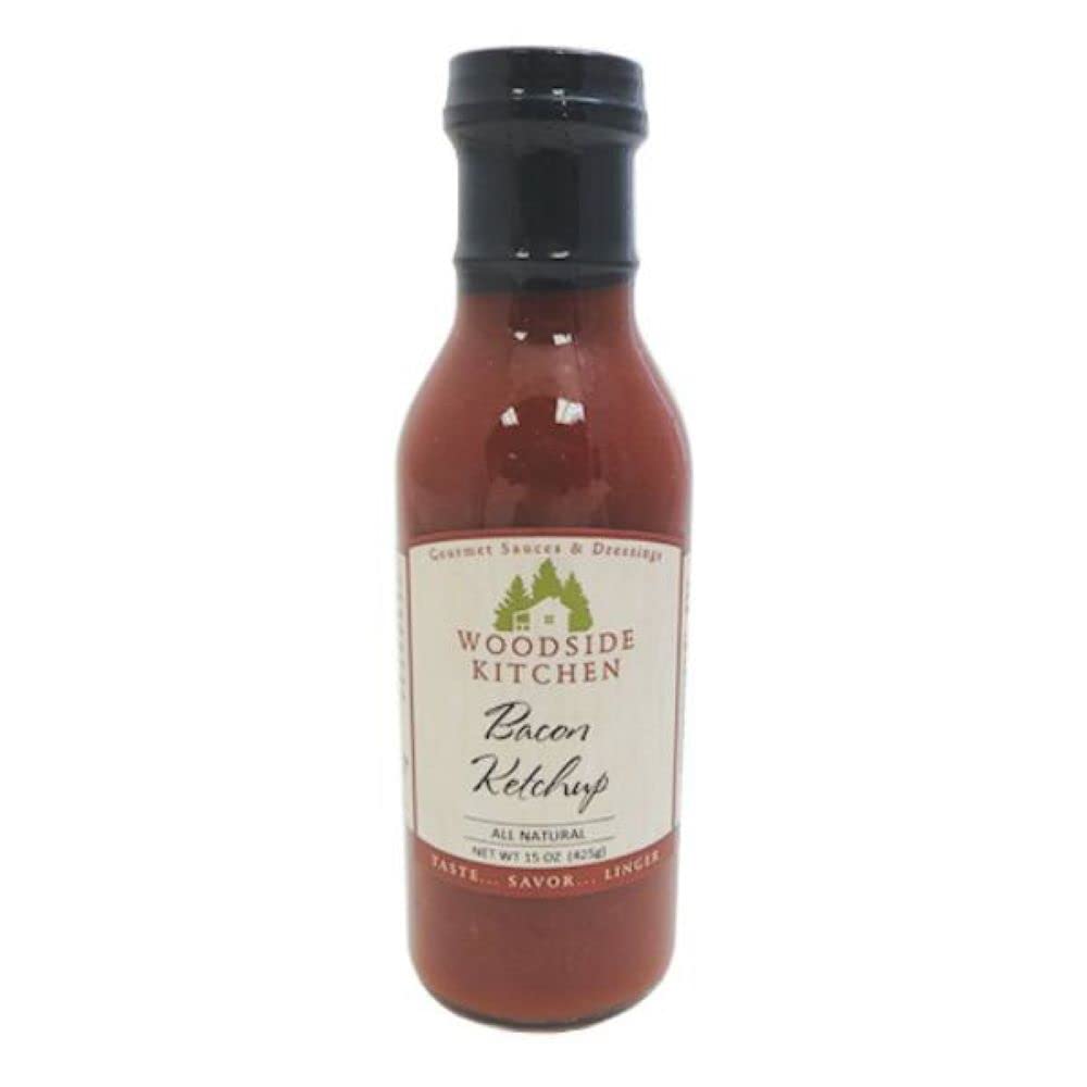 Amazon.com : 15 oz Woodside Kitchens Bacon Ketchup : Grocery & Gourmet Food