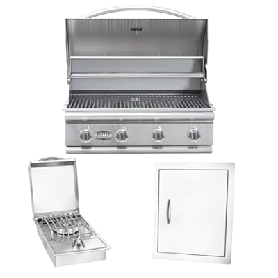 Bullet by Bull Stainless Steel Outdoor Kitchen Set - Built-In Natural ...