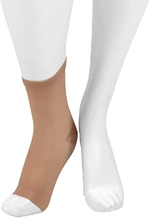 Amazon.com: Juzo 4411AB10 L 20-30 mmHg Basic Anklet - Black44; Large ...