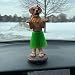 Amazon.com: Franchise Figurine Company Hula Dog Dashboard Doll Car ...