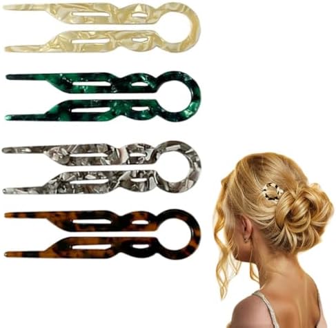 Amazon.com : 4PCS Hair Pins for Women,French Hair Pin, Hair Pins for ...