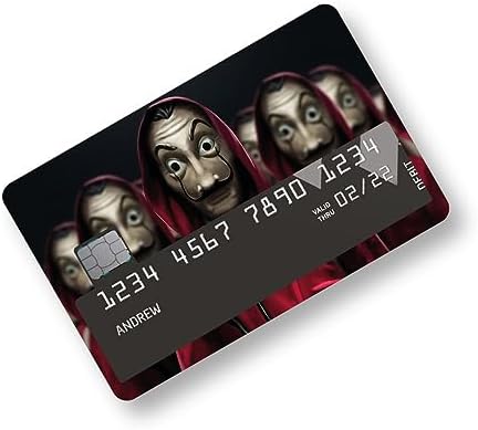 ISEE 360 Credit Card Skin Sticker for Debit Cards, ATM Cards, Front ...