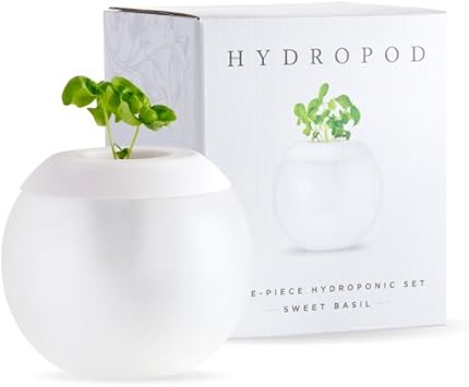 Amazon.com : W&P Hydroponic Gardening Pod Planter | White, 5 Piece ...