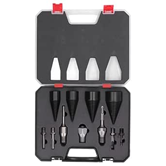 Orenic 11Pcs Firewood Splitting Bit Set, Detachable Wood Heavy Duty ...