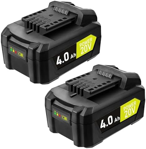 Amazon.com: SnapFresh 20V 4.0Ah Li-ion Battery, 2-Pack(Not Compatible ...