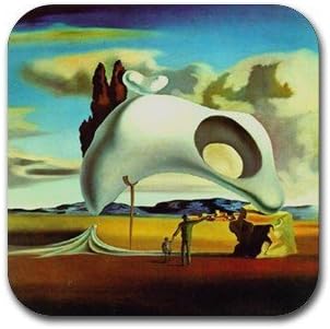 Amazon.com | Atavistic Vestiges by Salvador Dali Coaster (Set of 4 ...