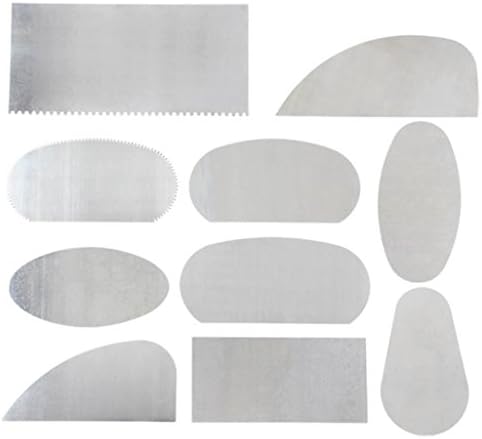 6 Pcs Plastic Clay Scrapers,Plastic Sculpture Scraper - Pottery Clay ...