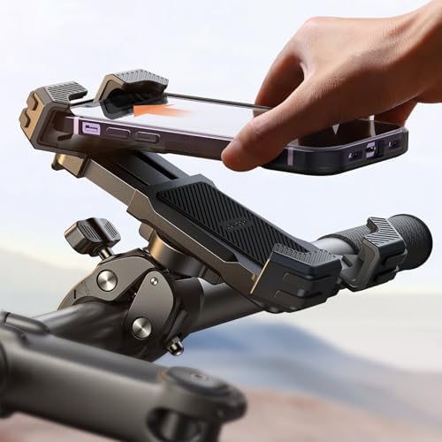 Amazon.com: JOYROOM Motorcycle Phone Mount, [Fastest Visualize Lock ...