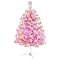 Amazon.com: Gloreyan 2FT Artificial Christmas Tree Pink Tabletop ...