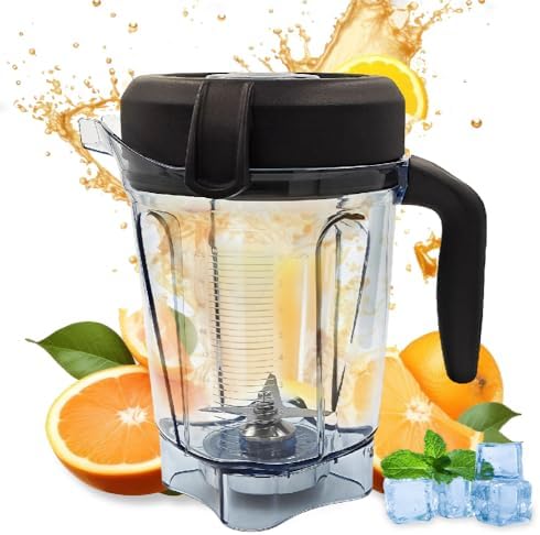 Amazon.com: For Vitamix Blender Pitcher 64oz Low-Profile, Replacement ...