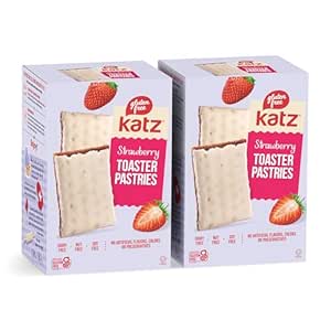 Amazon.com: Katz Gluten Free Toaster Pastries. Strawberry. Easy ...