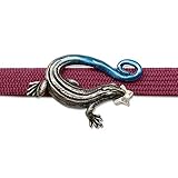 ・ブランド:Palnart Poc・製造元:Palnart Poc(パルナートポック)・モデル:fzbs121・製造元/メーカー部品番号:fzbs121・青い尻尾が特徴のニホントカゲが帯留めになりました。美しいブルーのグラデーションがなんと...