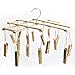 Amazon.com: Natural Bamboo Clothespin-Folding Clothespin Laundry ...
