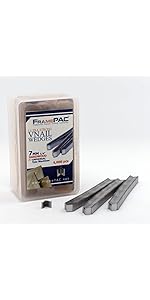 FramePac V Nails for Picture Frames Hardwood 7mm (1/4 Inch) [400 V-Nail ...