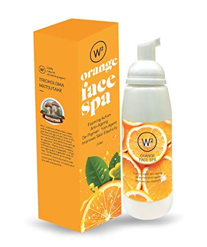 W2 Why Wait Orange Face Spa | Foaming Face Wash with Vitamin B3, Tea ...